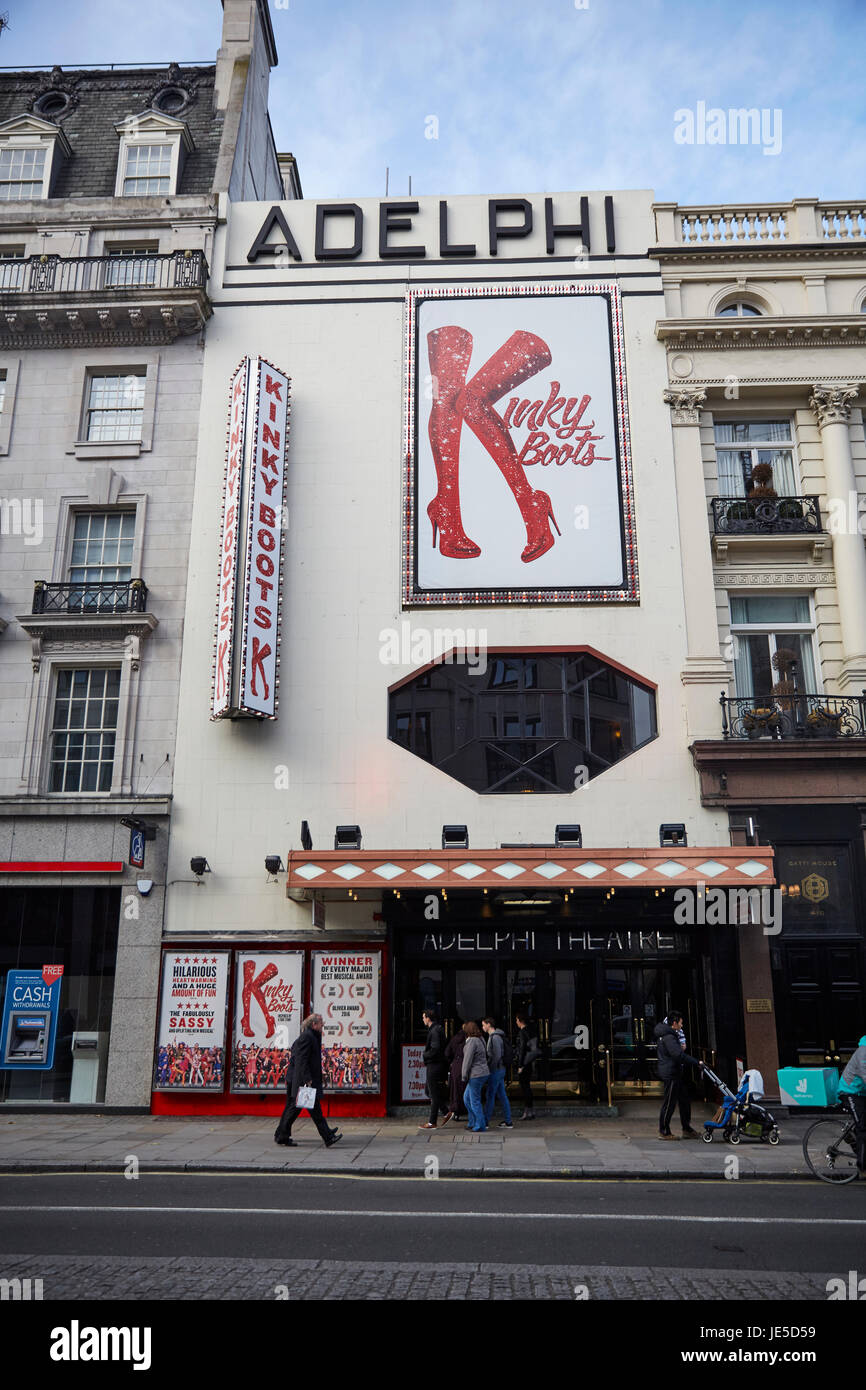 Exterior of The Adelphi Theatre, London, Uk Stock Photo - Alamy