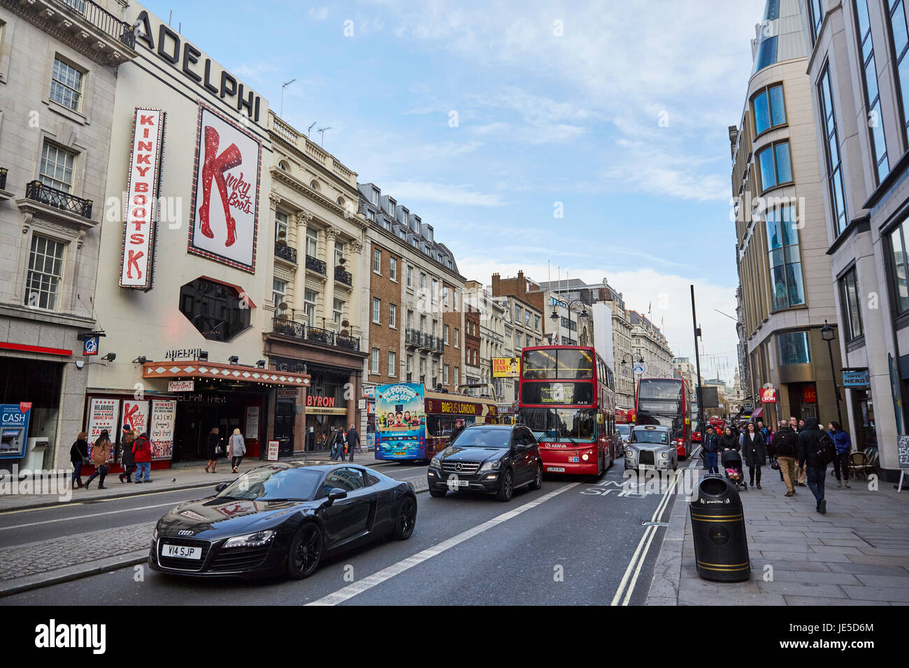 Exterior of The Adelphi Theatre, London, Uk Stock Photo - Alamy