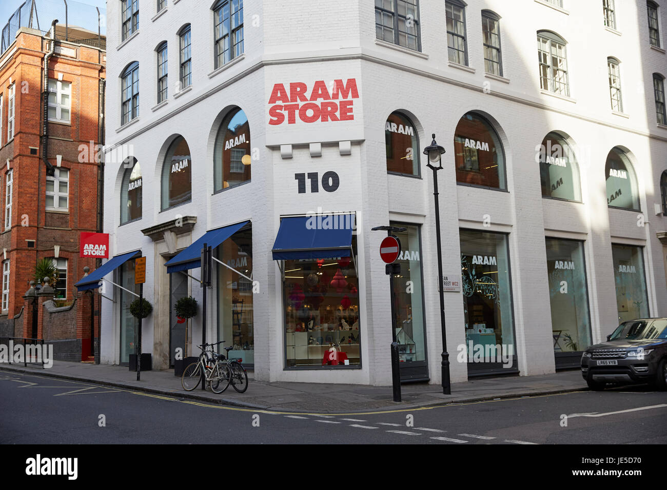 Aram Store, London, UK Stock Photo - Alamy