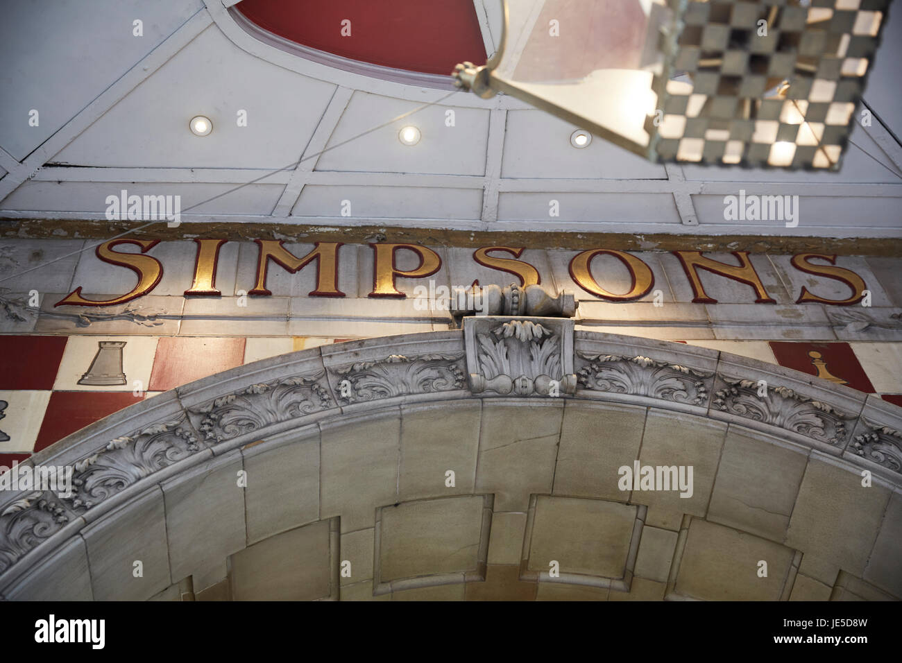 Simpsons, London, UK Stock Photo - Alamy