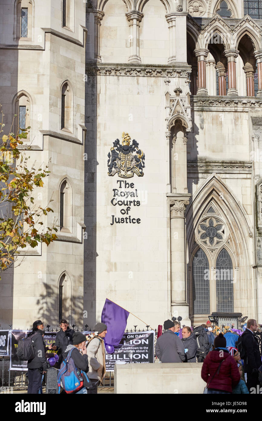 Royal Court of Justice, London, UK Stock Photo - Alamy