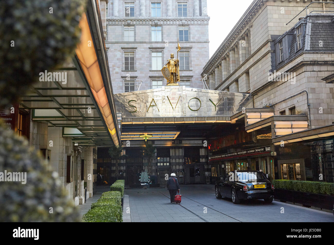 The Savoy, London, UK Stock Photo - Alamy