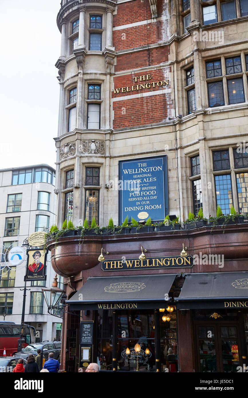 The Wellington, London, UK Stock Photo - Alamy