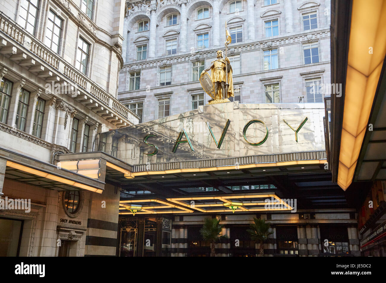 The Savoy, London, UK Stock Photo - Alamy