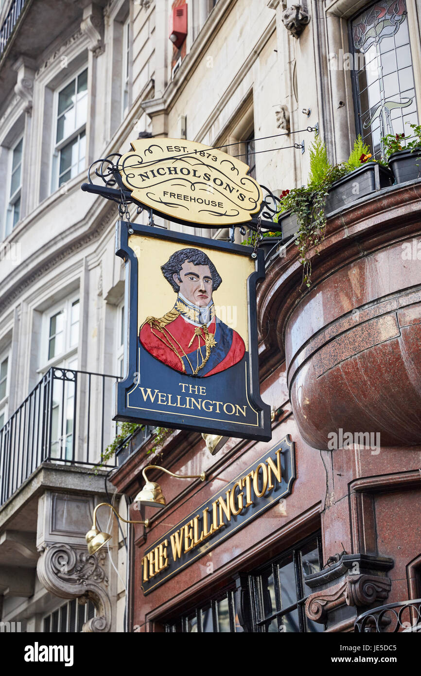 The Wellington, London, UK Stock Photo - Alamy