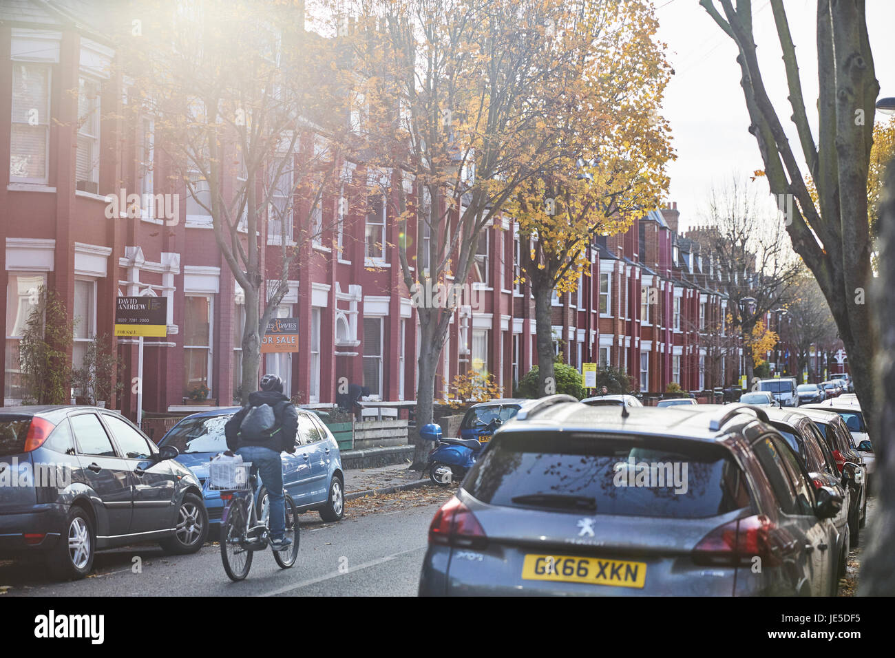 Birnam Road, London, UK Stock Photo - Alamy