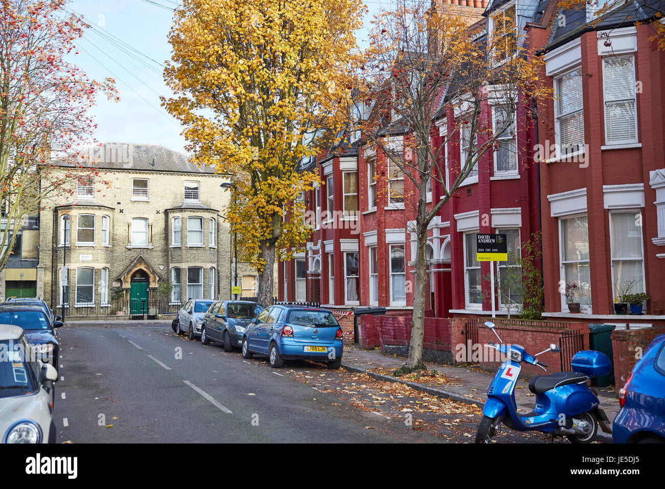 Birnam Road, London, UK Stock Photo - Alamy