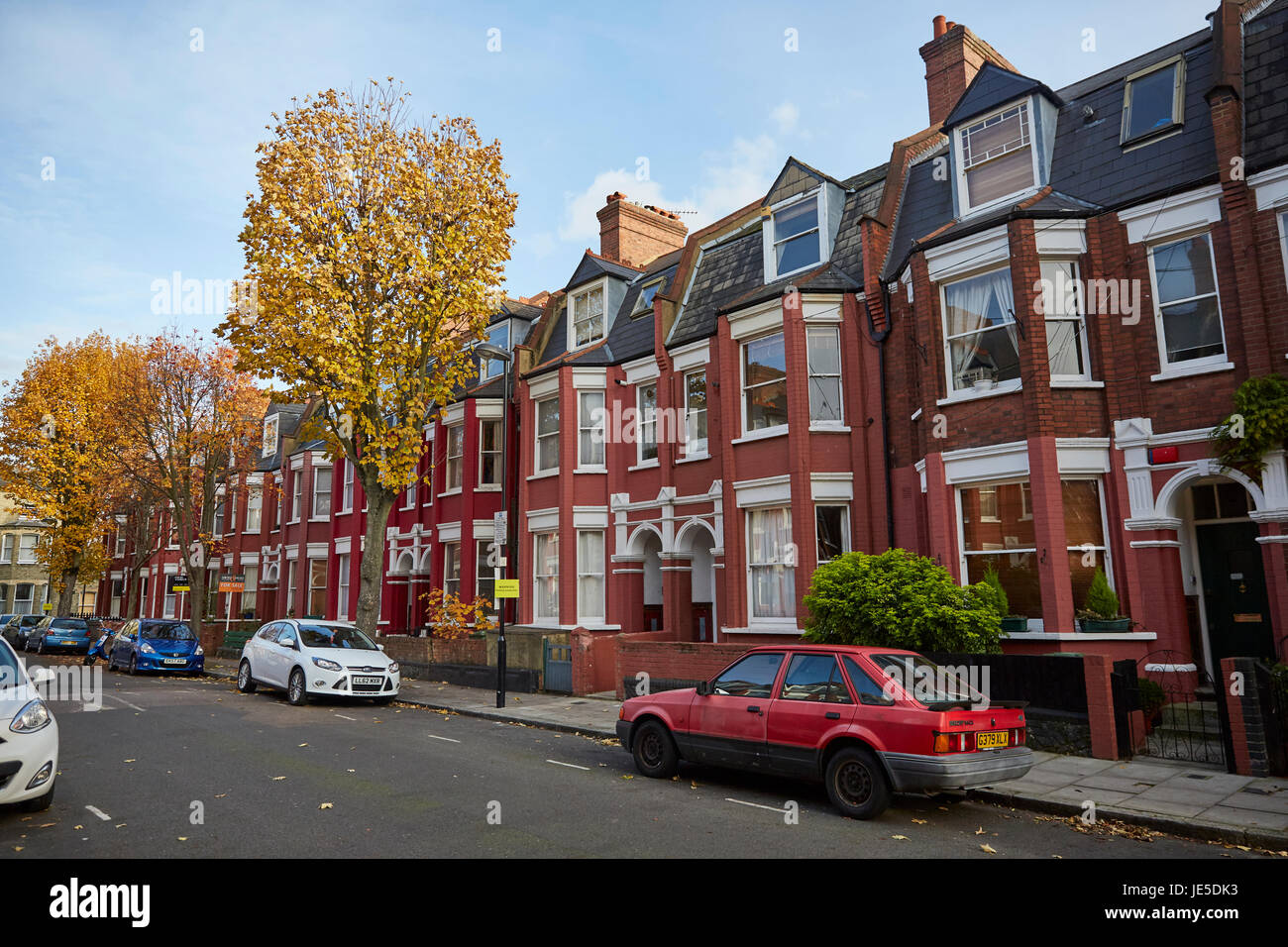 Birnam Road, London, UK Stock Photo - Alamy