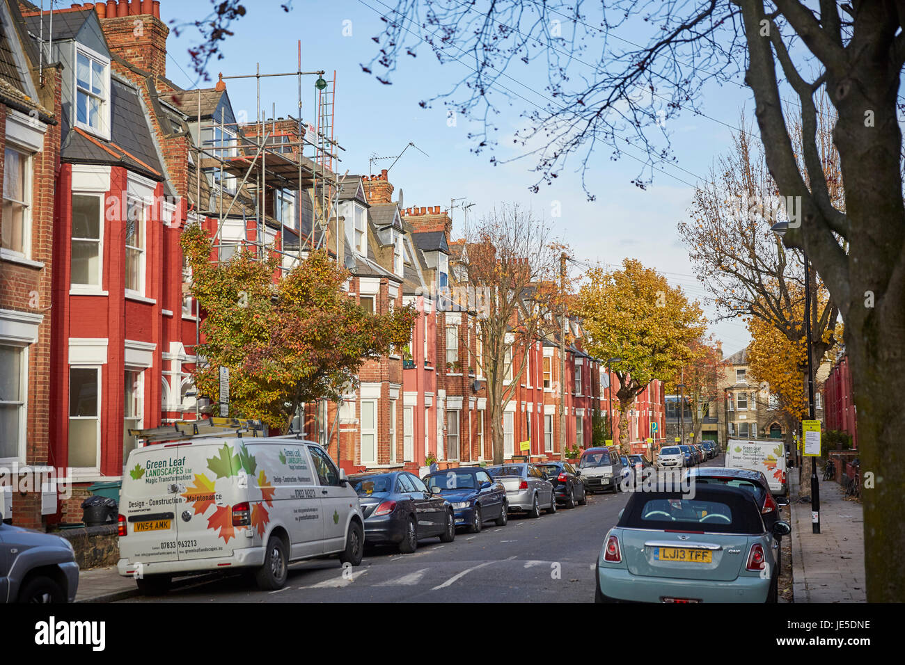 Birnam Road, London, UK Stock Photo - Alamy