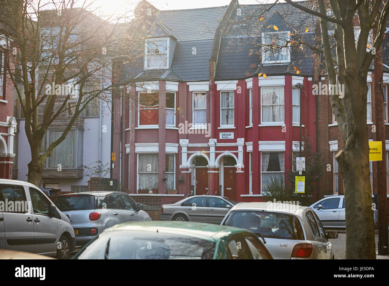 Birnam Road, London, UK Stock Photo - Alamy