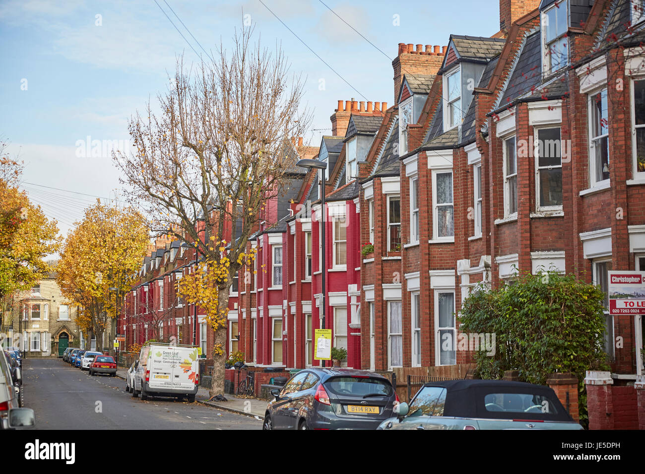 Birnam Road, London, UK Stock Photo - Alamy