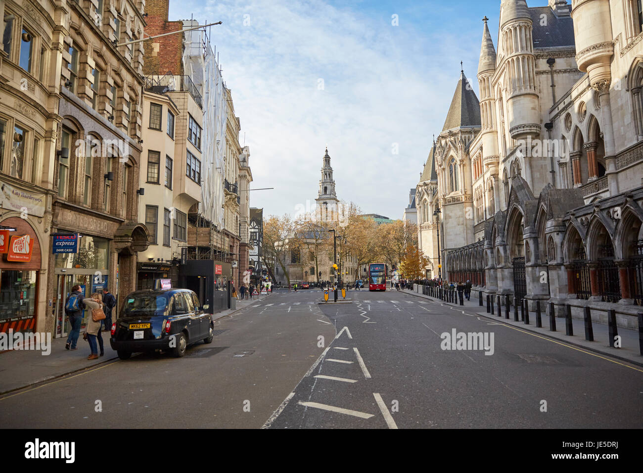 The Strand, London, UK Stock Photo - Alamy