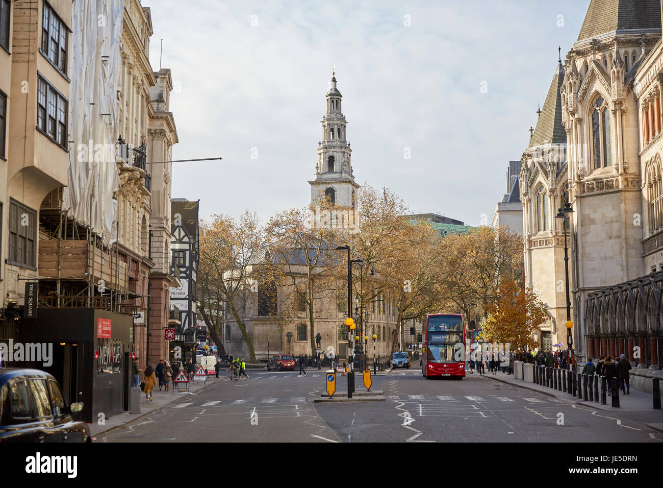 The Strand, London, UK Stock Photo - Alamy