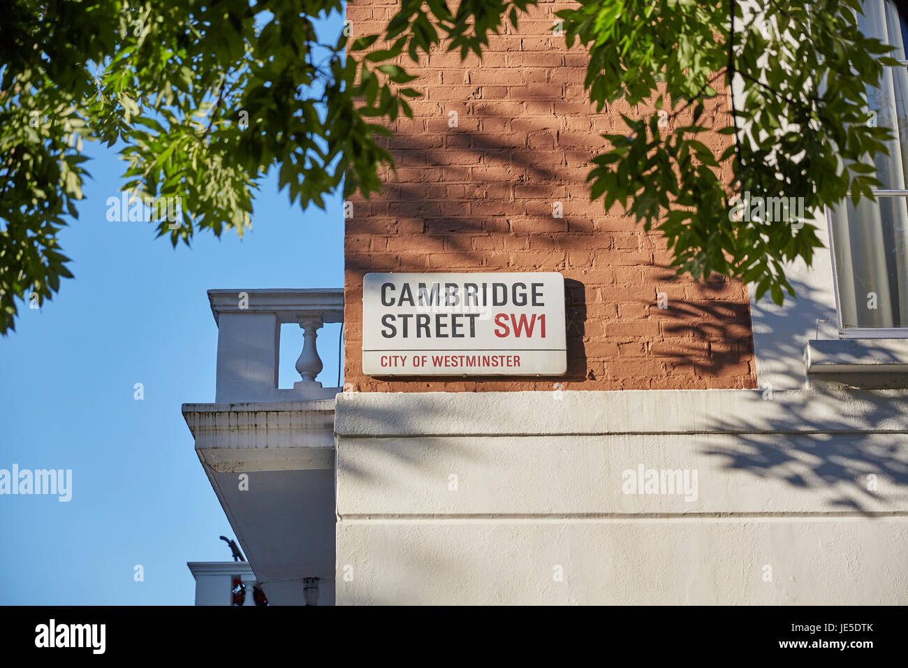 Cambridge Street, London, UK Stock Photo - Alamy