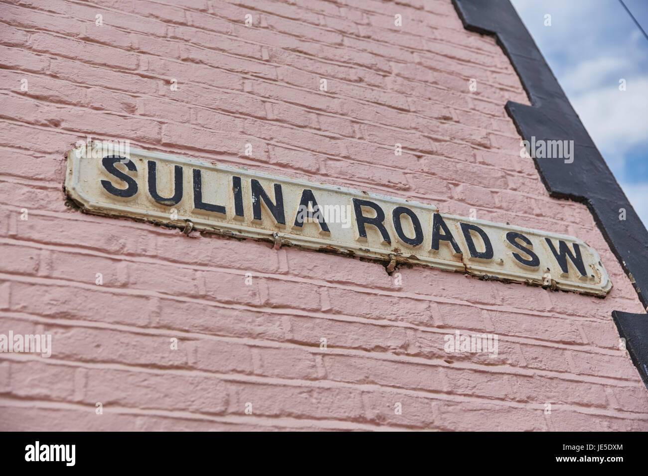 Sulina Road, London, UK Stock Photo - Alamy