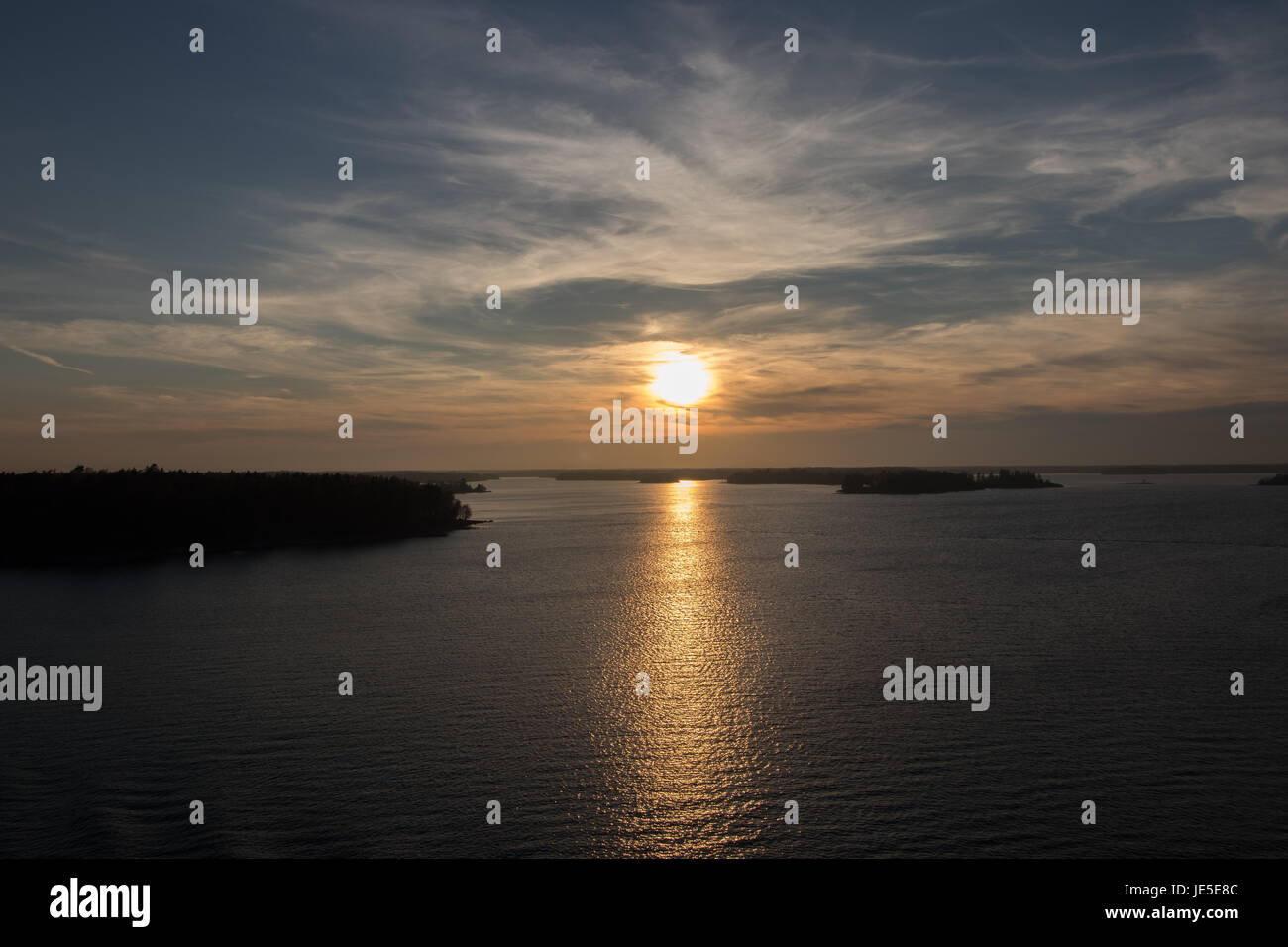 Beautiful sweden sunset hi-res stock photography and images - Alamy