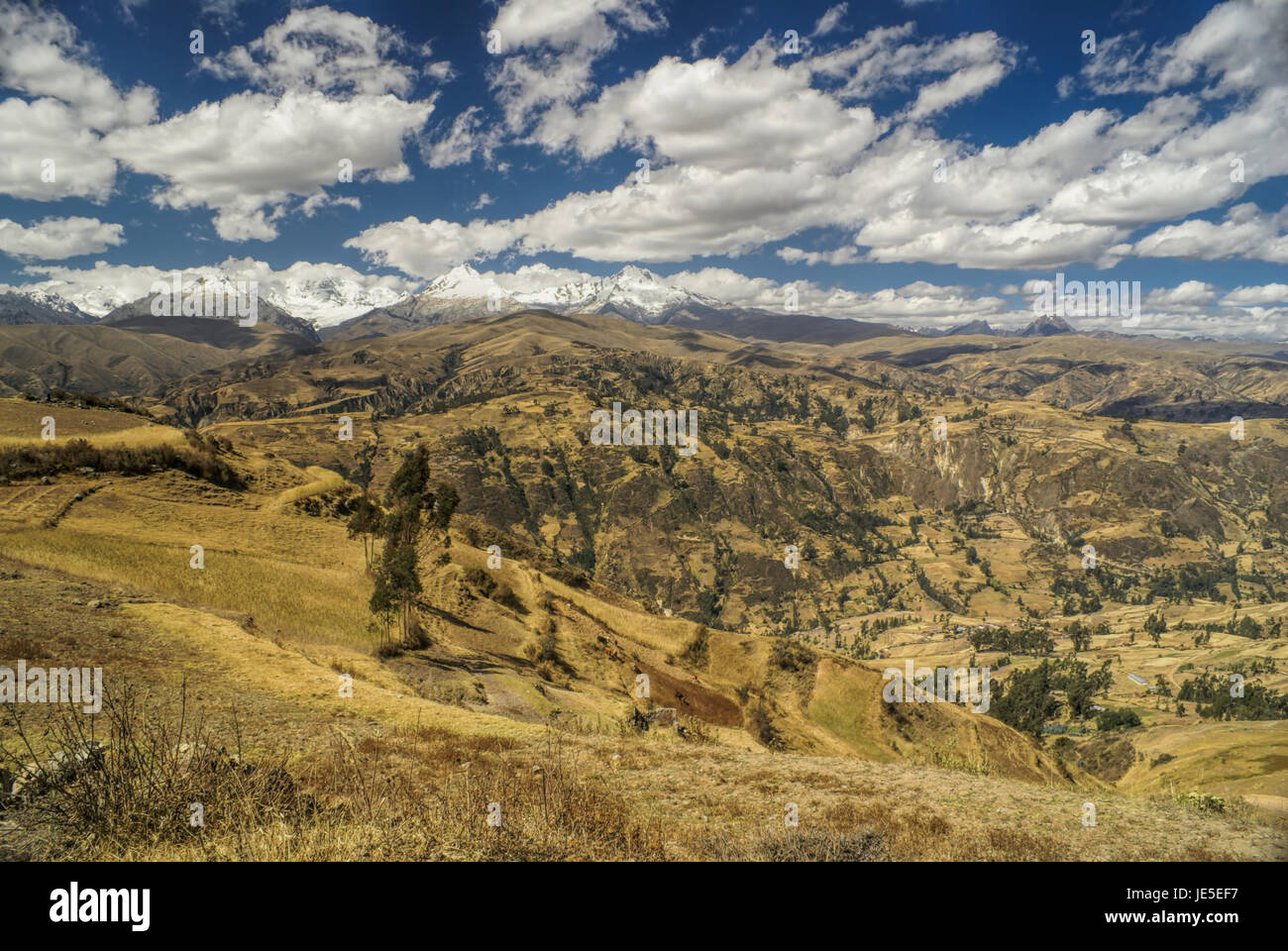 Side view peruvian cordillera hi-res stock photography and images - Alamy