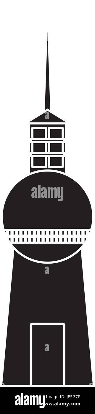 berlin tv tower icon Stock Vector Image & Art - Alamy