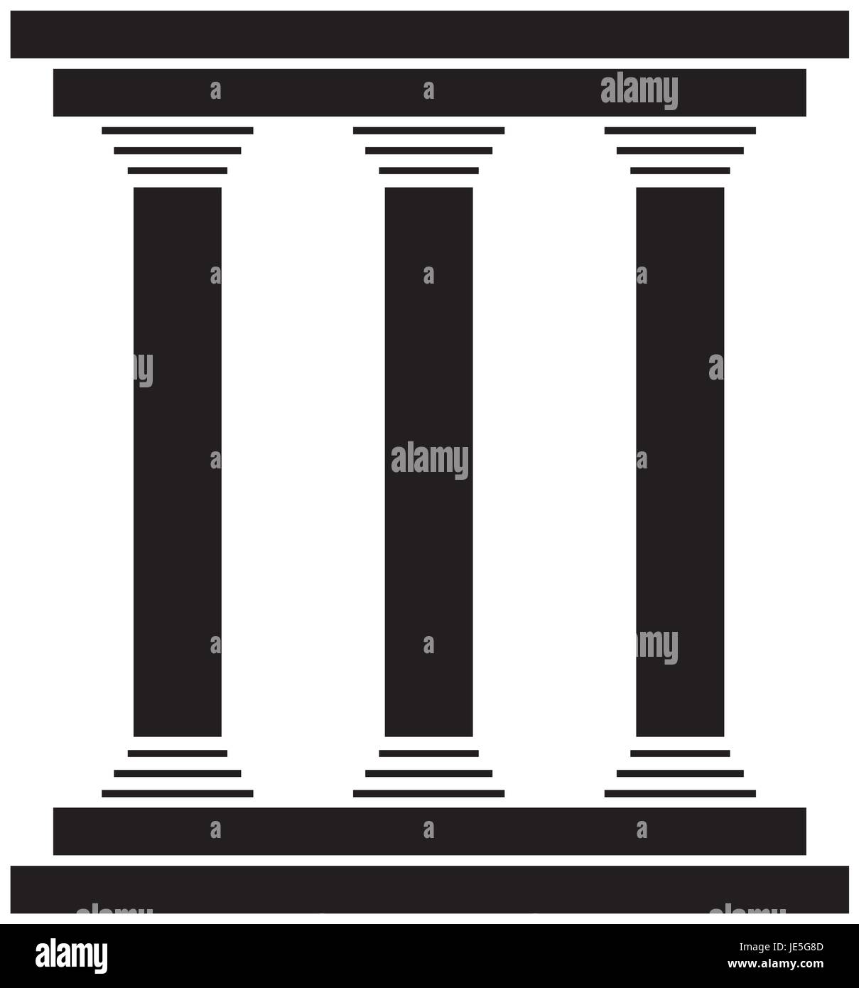pillars icon image Stock Vector Image & Art - Alamy