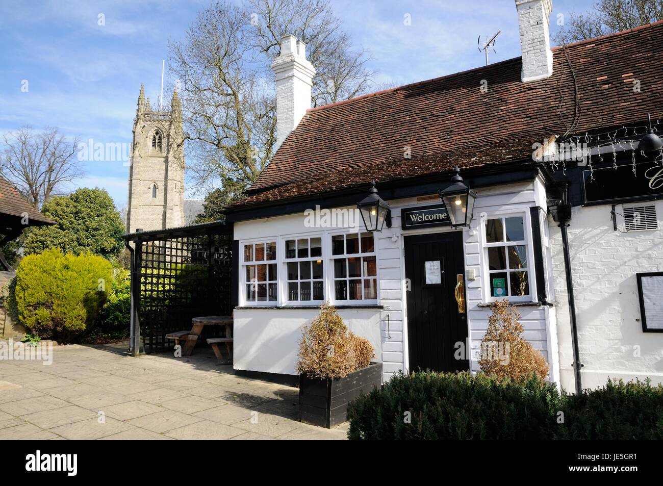 The Two Brewers, Northaw, Hertfordshire Stock Photo - Alamy