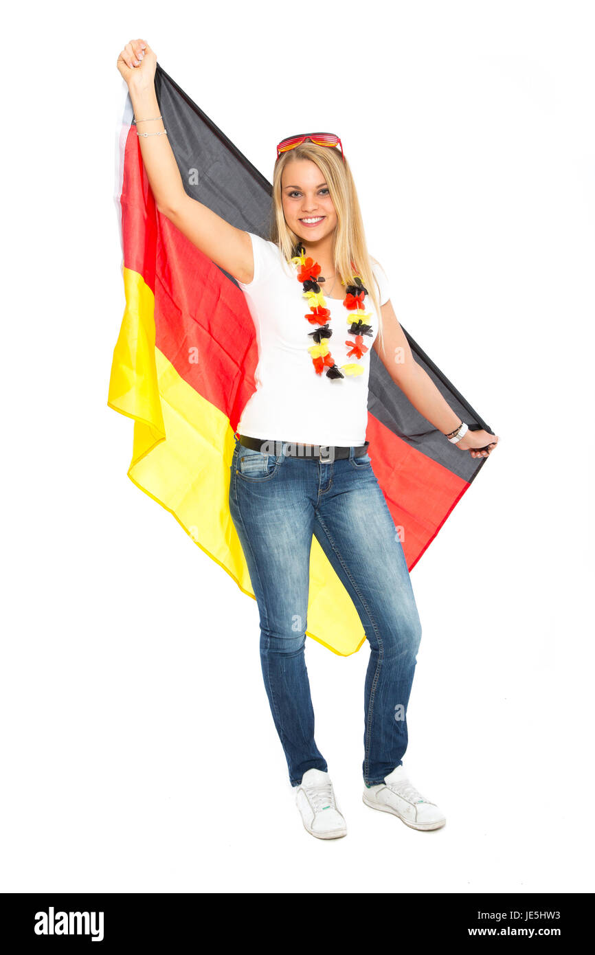 Germany flag picture Cut Out Stock Images & Pictures - Alamy