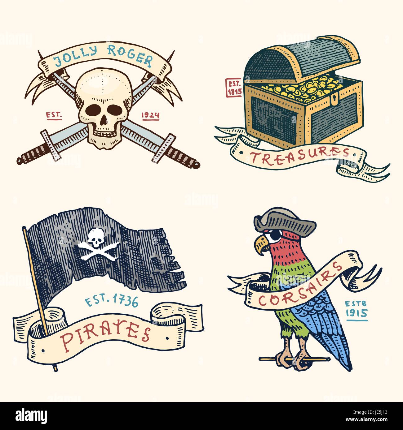 Traditional Jolly Roger Tattoo