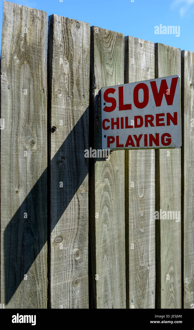 Children playing sign hi-res stock photography and images - Alamy