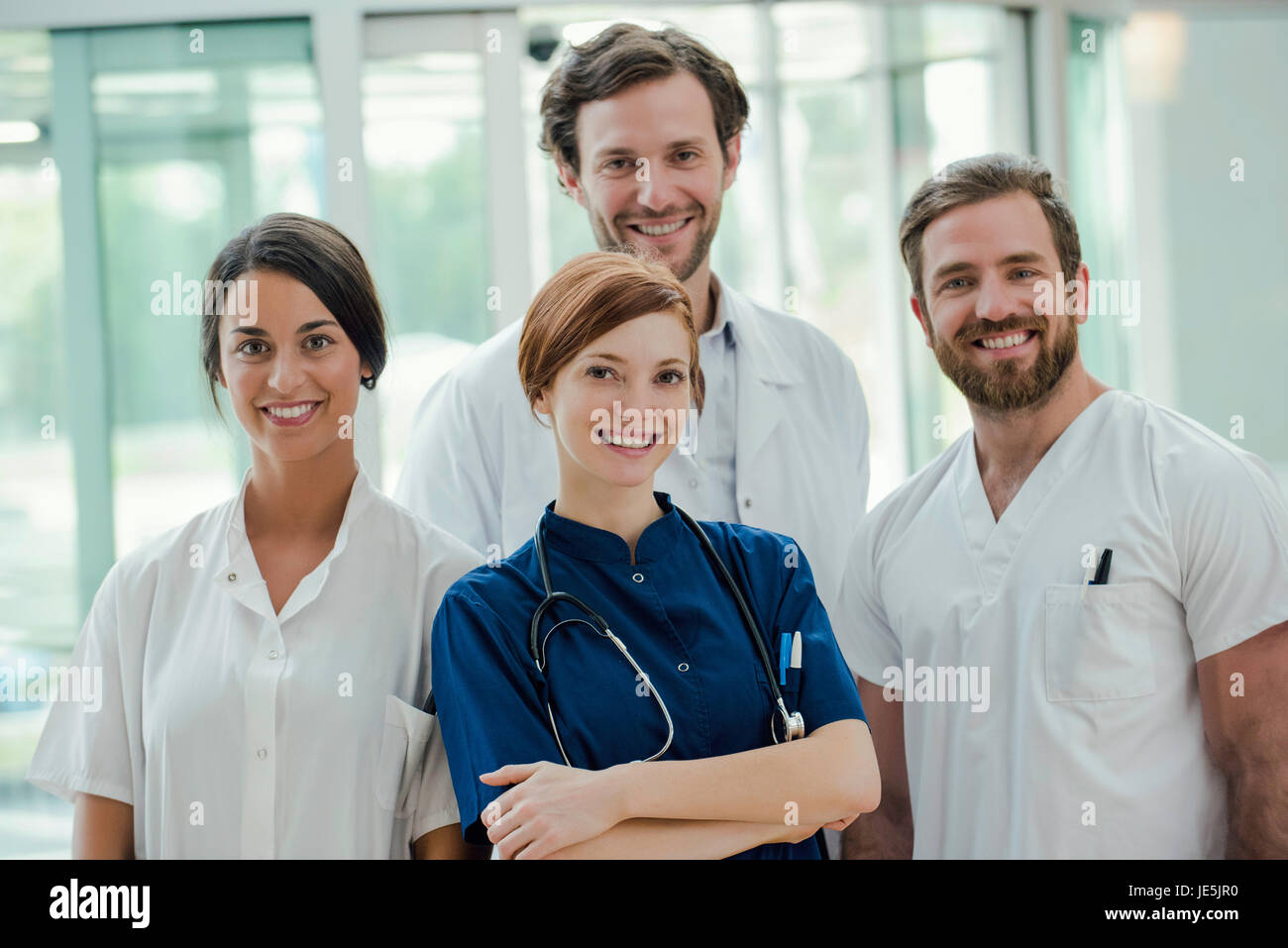 Healthcare workers, portrait Stock Photo - Alamy Healthcare workers, portrait Stock Photo - Alamy
