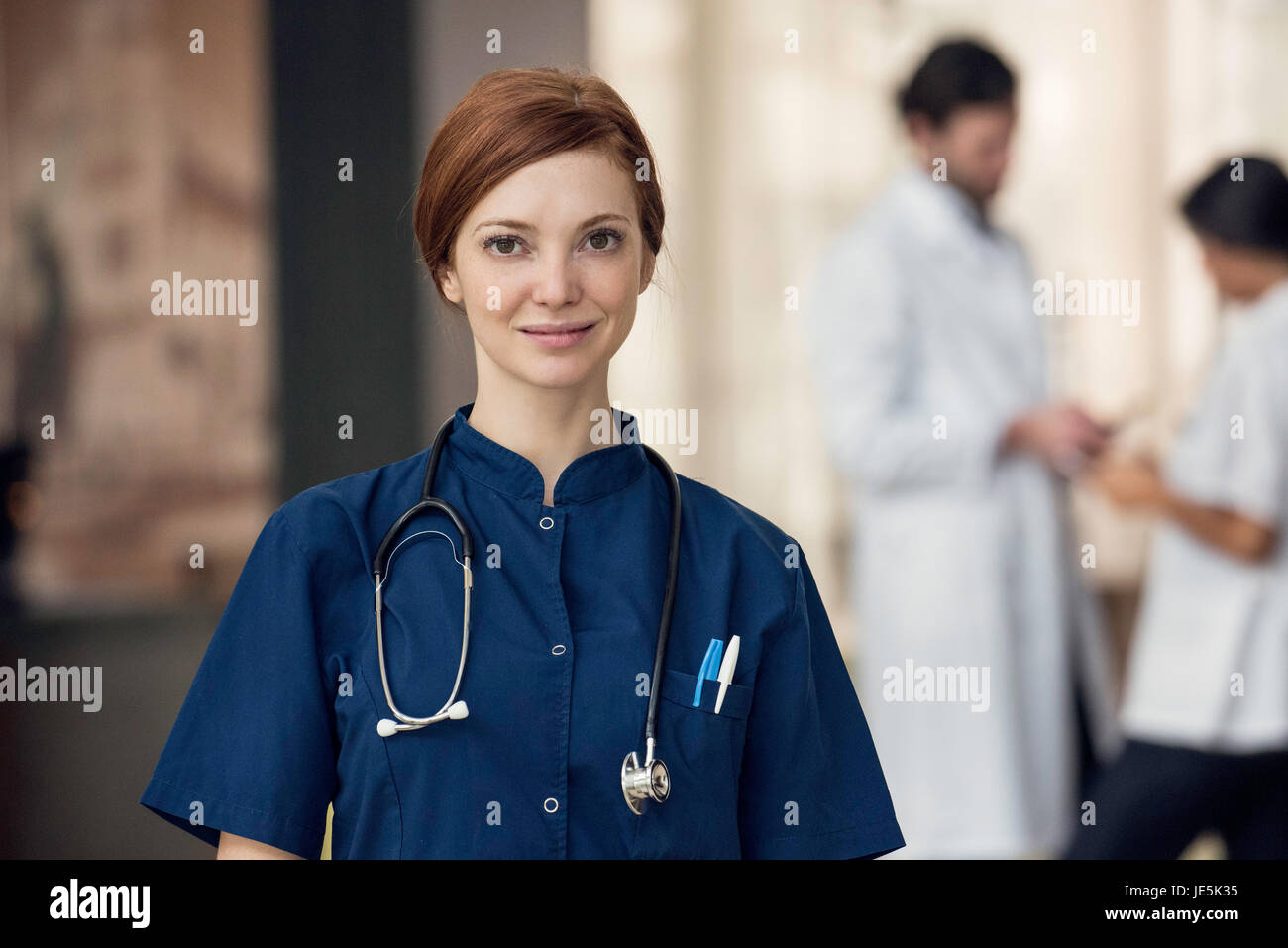 Healthcare professional, portrait Stock Photo - Alamy