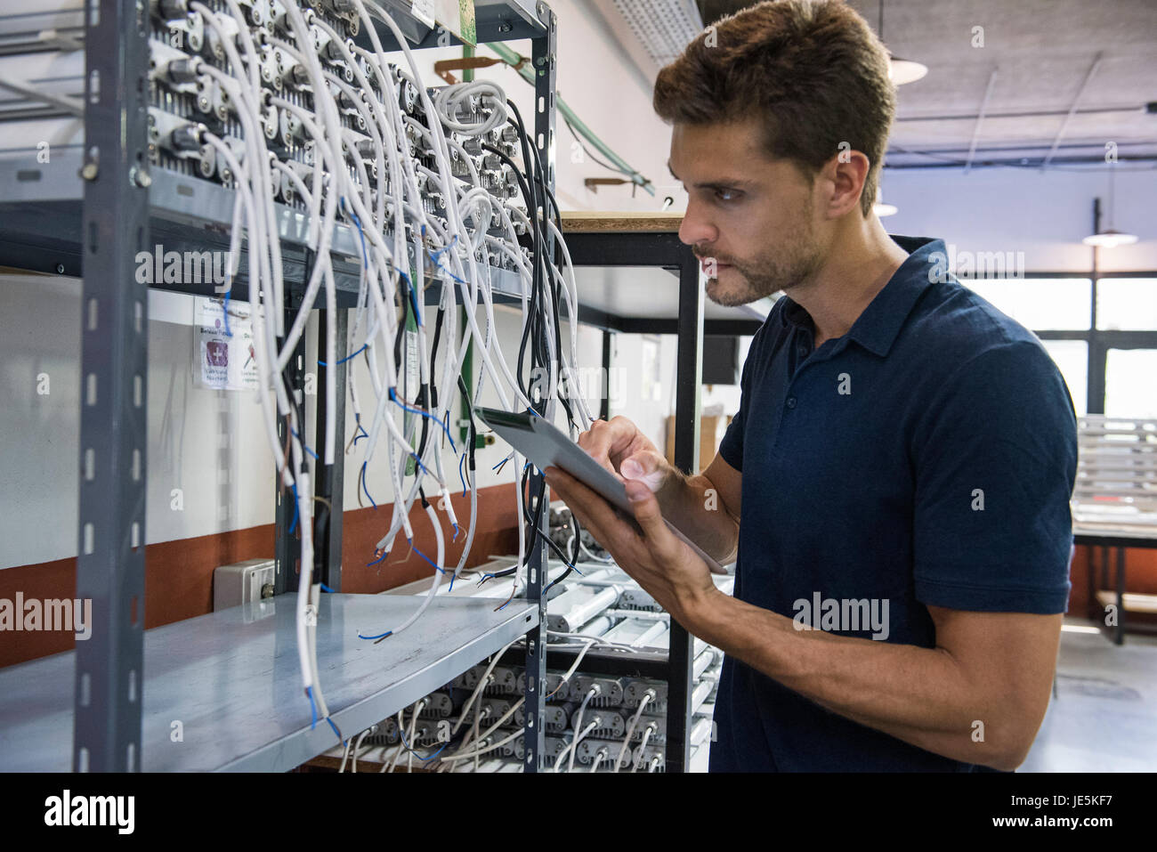 Inspecting equipment hi-res stock photography and images - Alamy