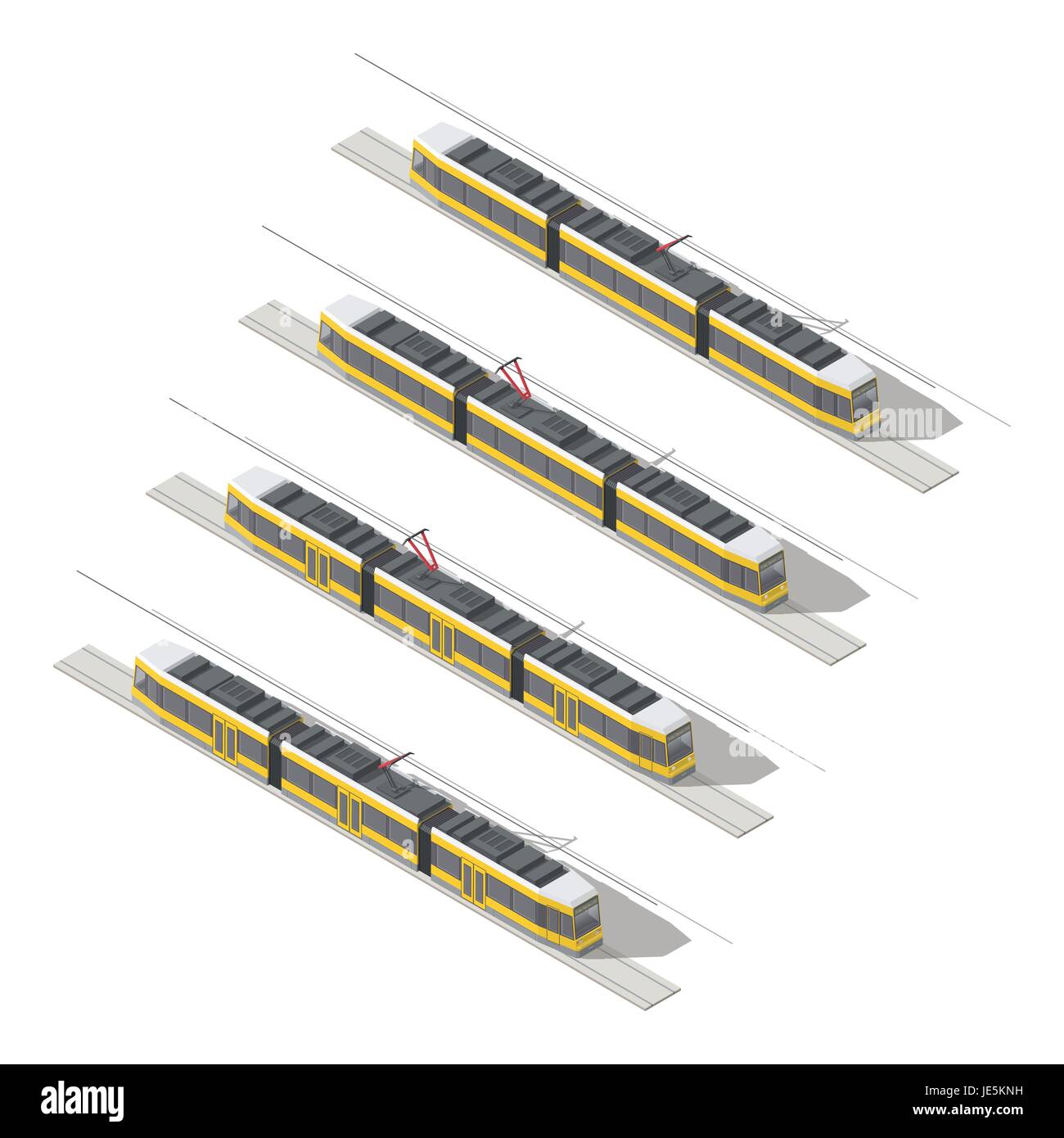 Miniature tram Cut Out Stock Images & Pictures - Alamy