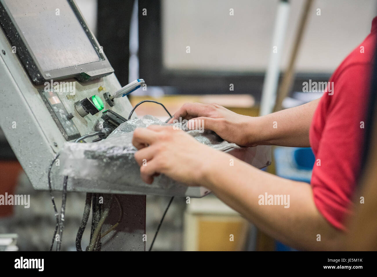 Machining equipment hi-res stock photography and images - Alamy