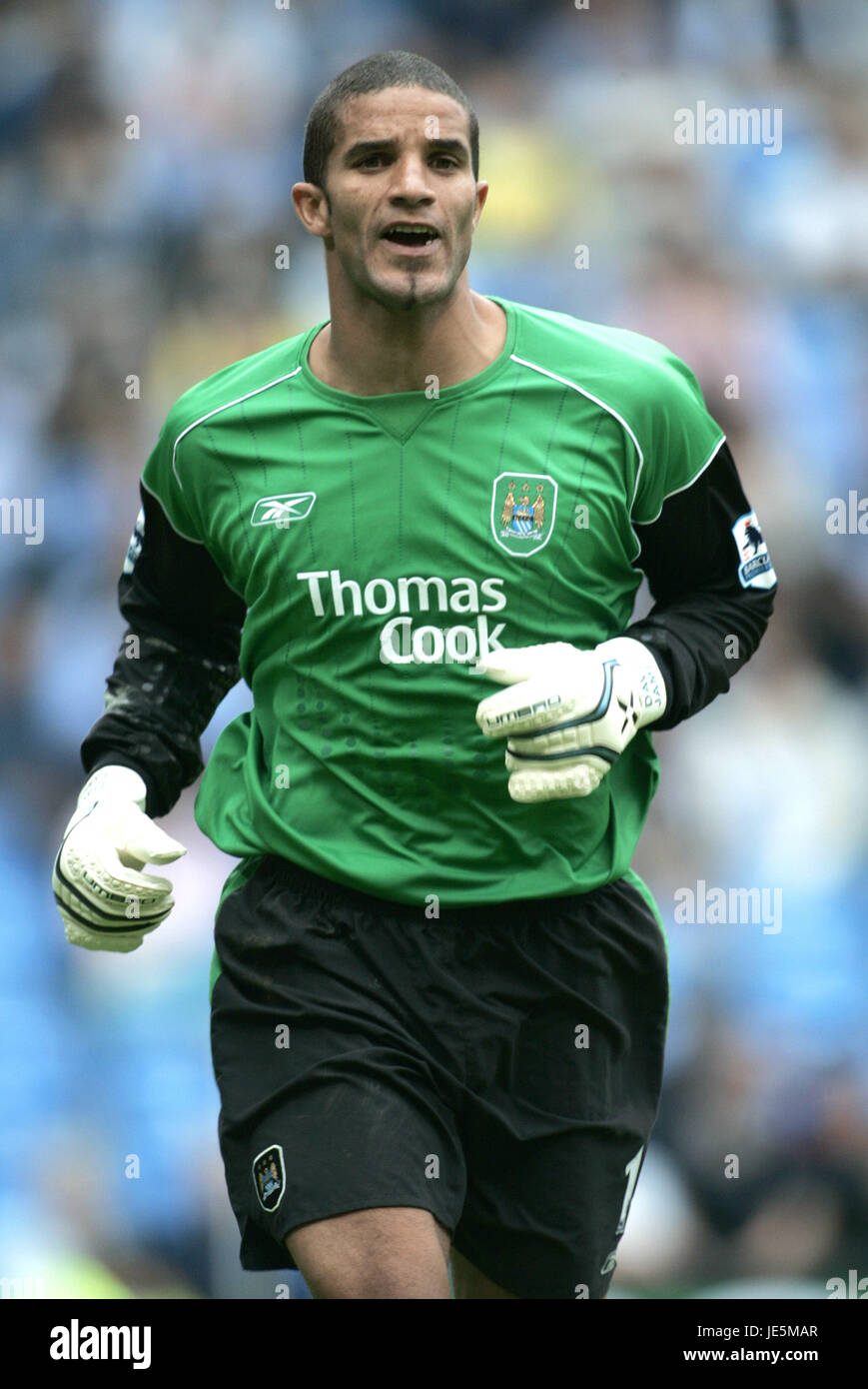 DAVID JAMES MANCHESTER CITY FC SPORT CITY MANCHESTER ENGLAND 27 August ...