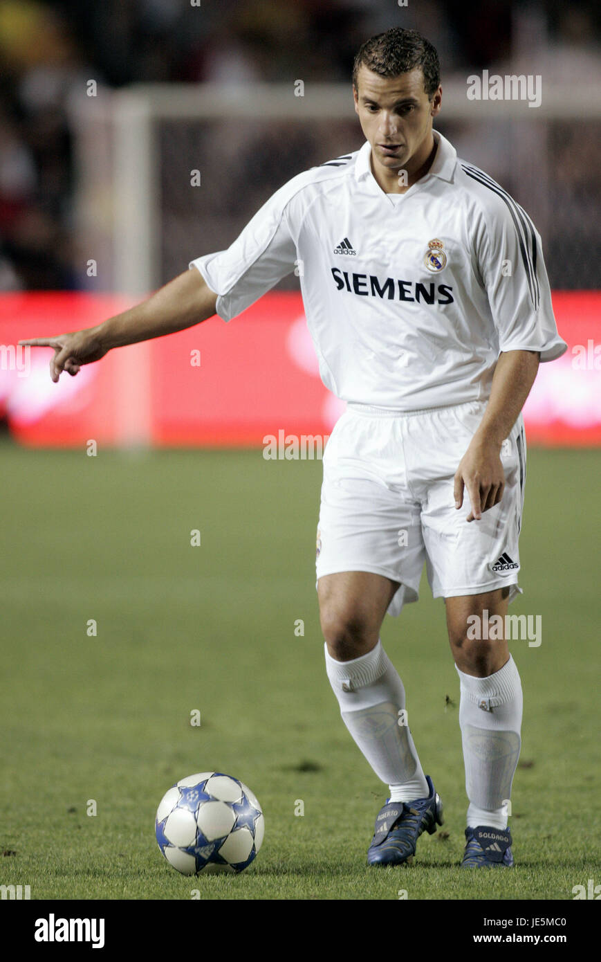 ROBERTO SOLDADO REAL MADRID CF HOME DEPOT CENTER CARSON LOS ANGELES USA ...