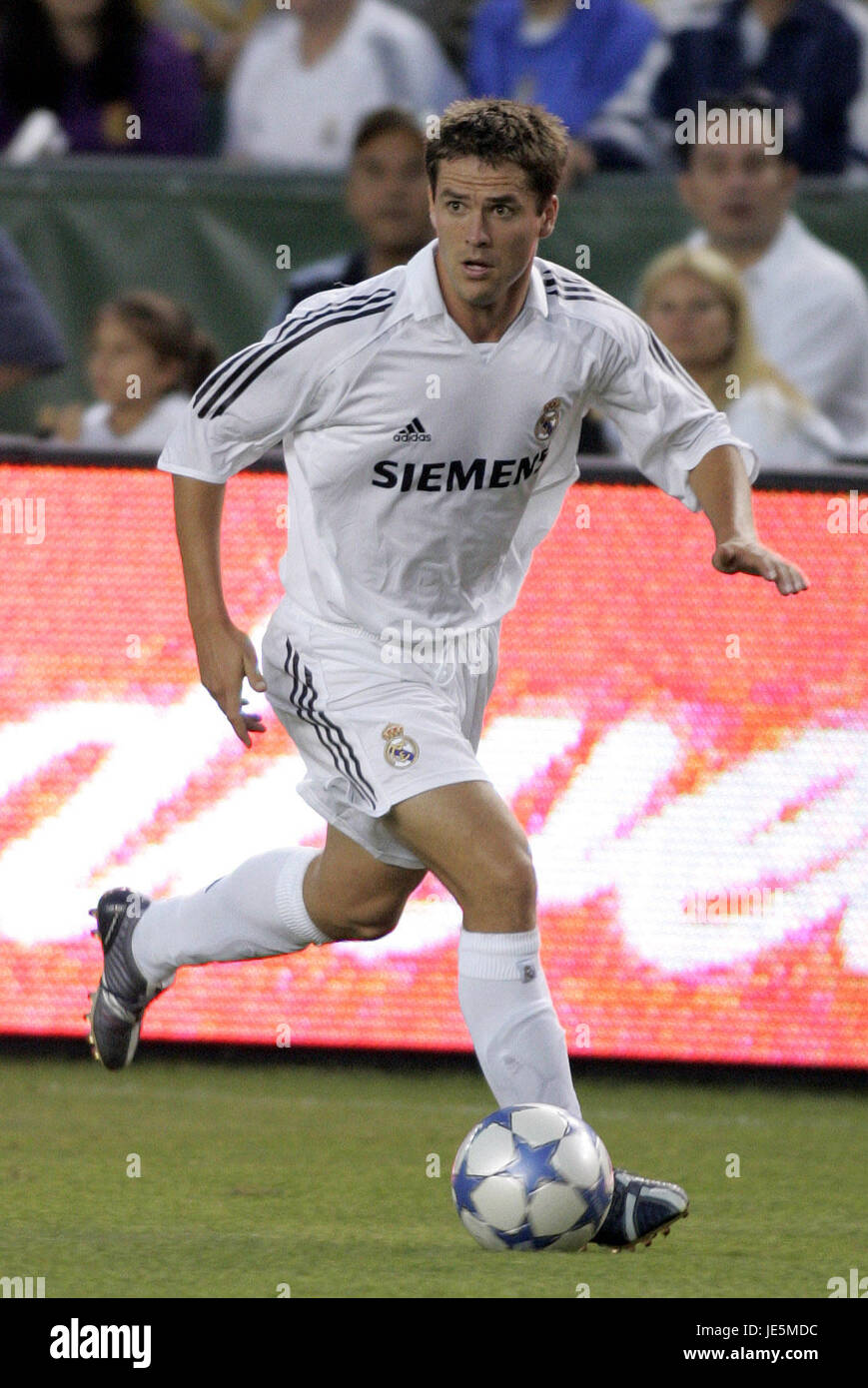 MICHAEL OWEN REAL MADRID CF HOME DEPOT CENTER CARSON LOS ANGELES USA 19 ...