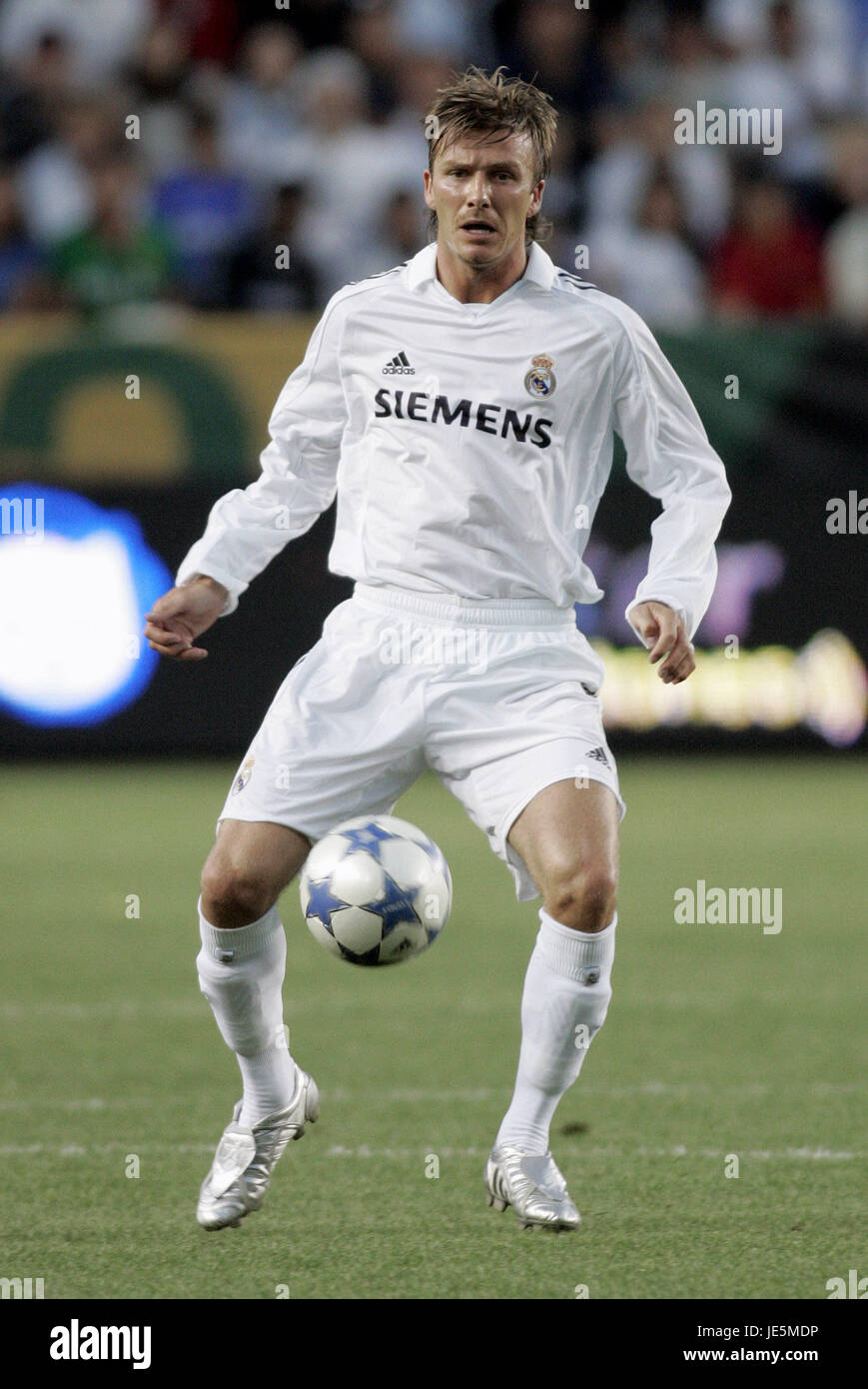 DAVID BECKHAM REAL MADRID CF HOME DEPOT CENTER CARSON LOS ANGELES USA ...