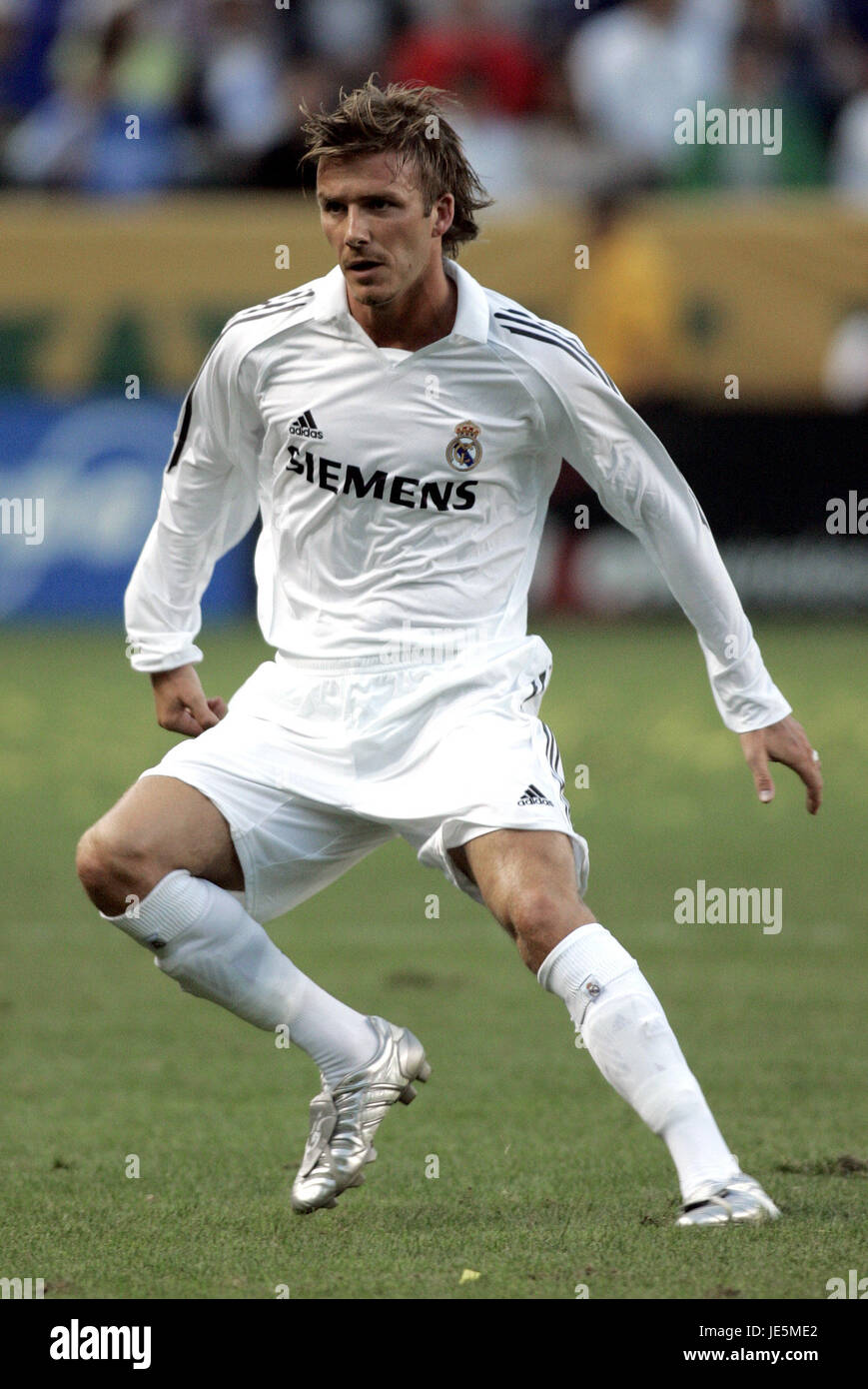DAVID BECKHAM REAL MADRID & ENGLAND HOME DEPOT CENTER CARSON LOS ...