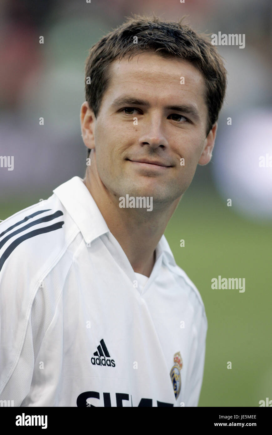 MICHAEL OWEN REAL MADRID CF & ENGLAND HOME DEPOT CENTER CARSON LOS ...