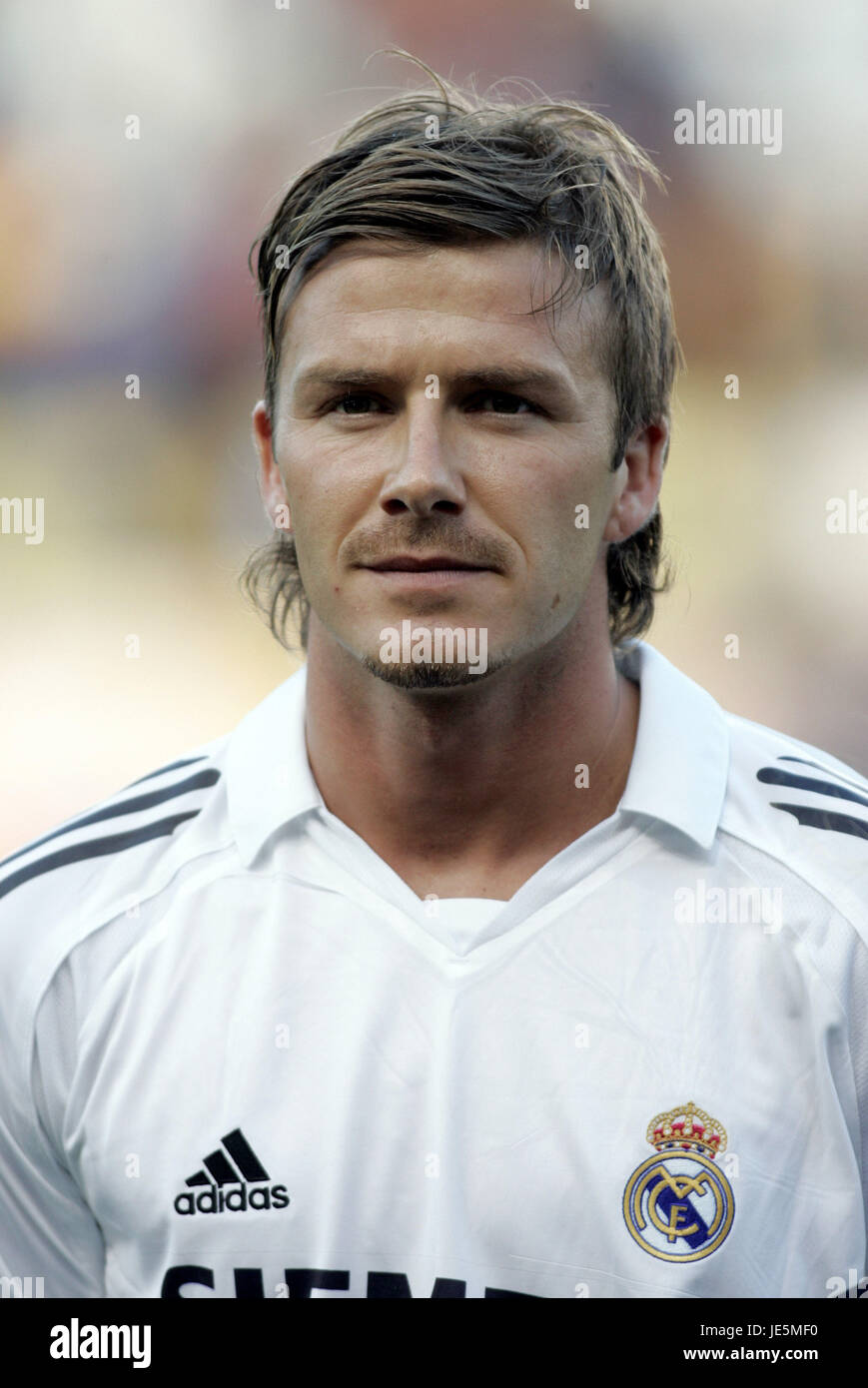 DAVID BECKHAM REAL MADRID & ENGLAND HOME DEPOT CENTER CARSON LOS ...