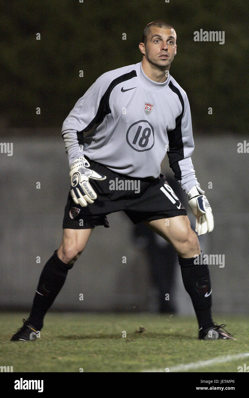 JON BUSCH USA TITAN STADIUM FULLERTON LA USA 09 March 2005 Stock Photo - Alamy