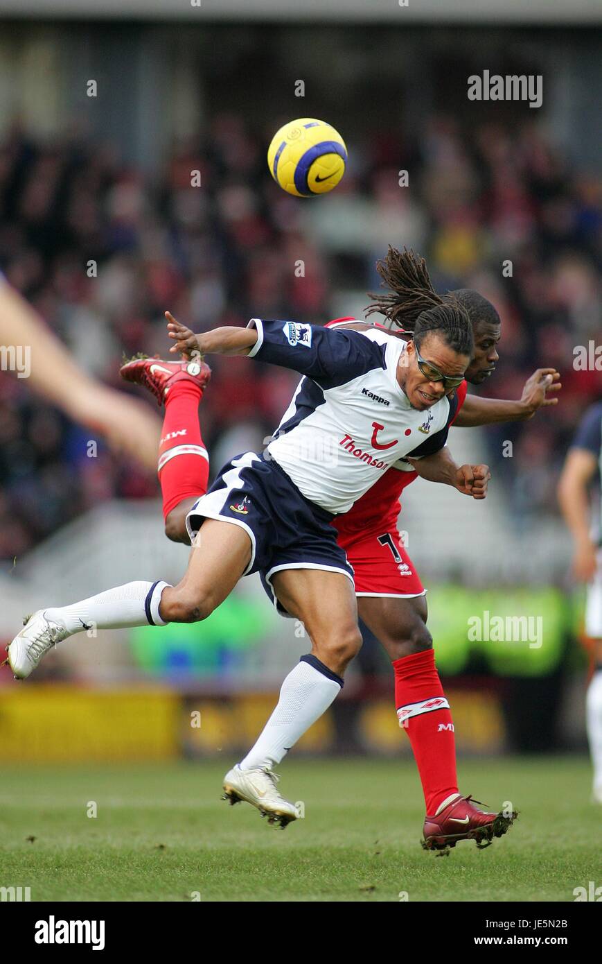 EDGAR DAVIDS & GEORGE BOATENG MIDDLESBROUGH V TOTTENHAM RIVERSIDE ...