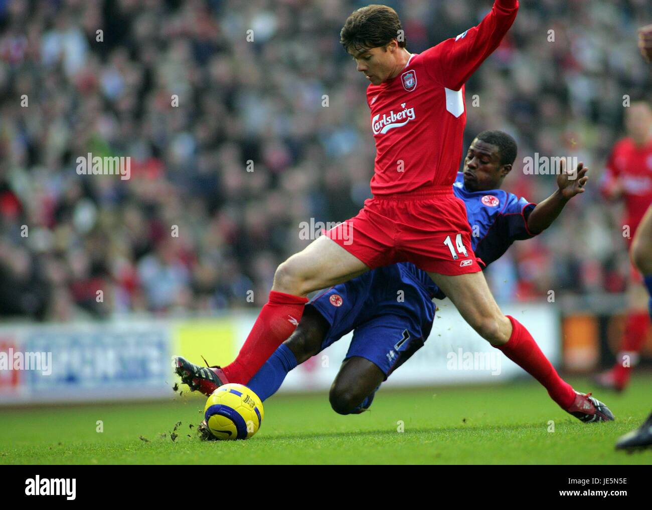 XABI ALONSO & GEORGE BOATENG LIVERPOOL V MIDDLESBROUGH ANFIELD ...