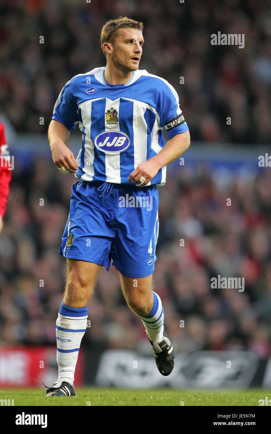 MATT JACKSON WIGAN ATHLETIC FC ANFIELD LIVERPOOL ENGLAND 03 December ...