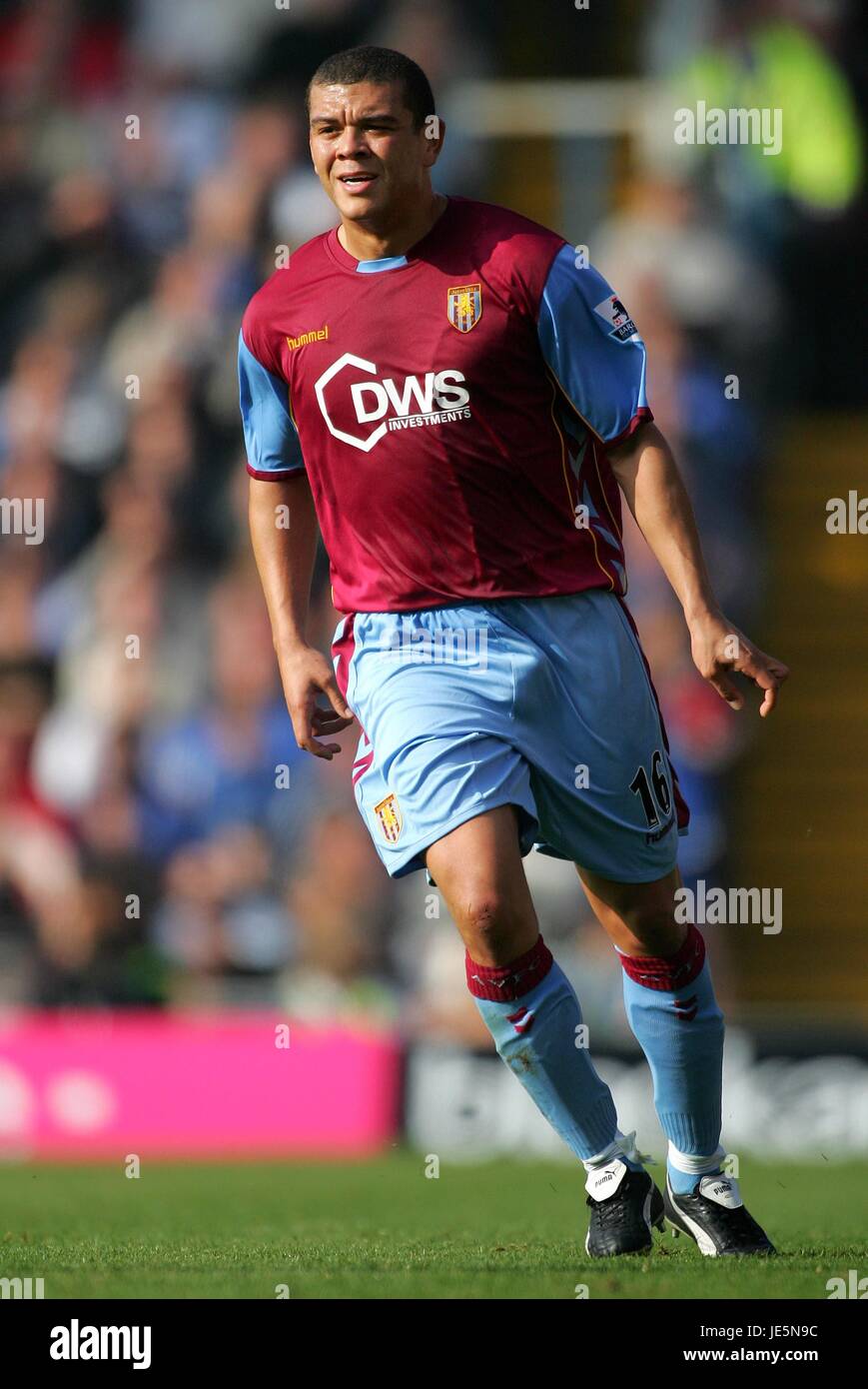 WILFRED BOUMA ASTON VILLA FC ST ANDREWS BIRMINGHAM ENGLAND 16 October ...