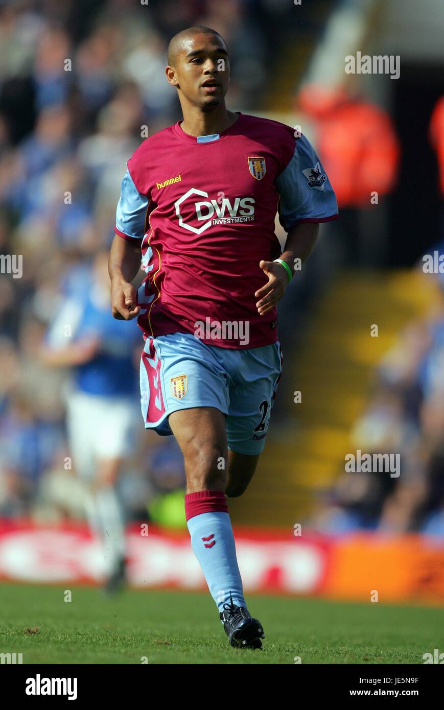 LUKE MOORE ASTON VILLA FC ST ANDREWS BIRMINGHAM ENGLAND 16 October 2005 ...