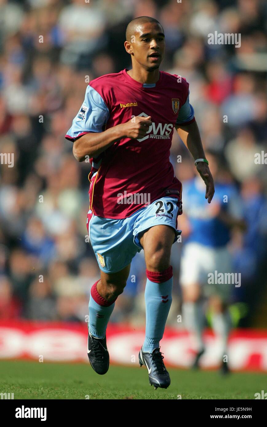 LUKE MOORE ASTON VILLA FC ST ANDREWS BIRMINGHAM ENGLAND 16 October 2005 ...