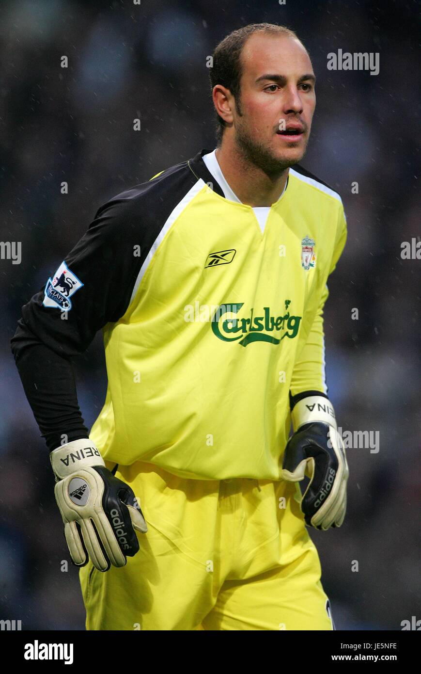 JOSE REINA LIVERPOOL FC CITY OF MANCHESTER STADIUM MANCHESTER 26 ...