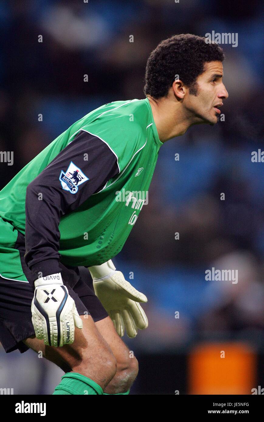 DAVID JAMES MANCHESTER CITY FC CITY OF MANCHESTER STADIUM MANCHESTER 26 ...