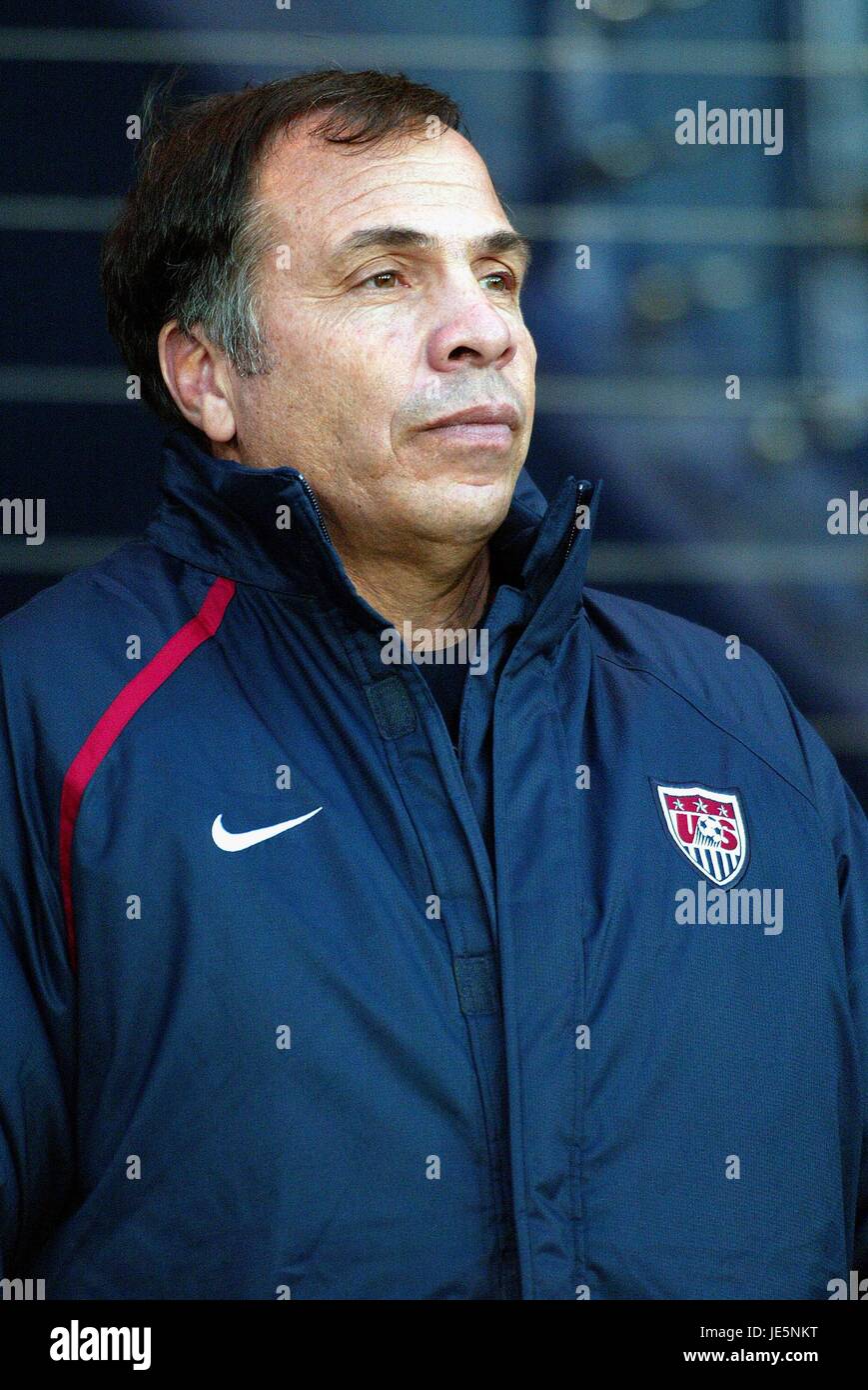 BRUCE ARENA USA HEAD COACH HAMPDEN PARK GLASGOW SCOTLAND 12 November ...