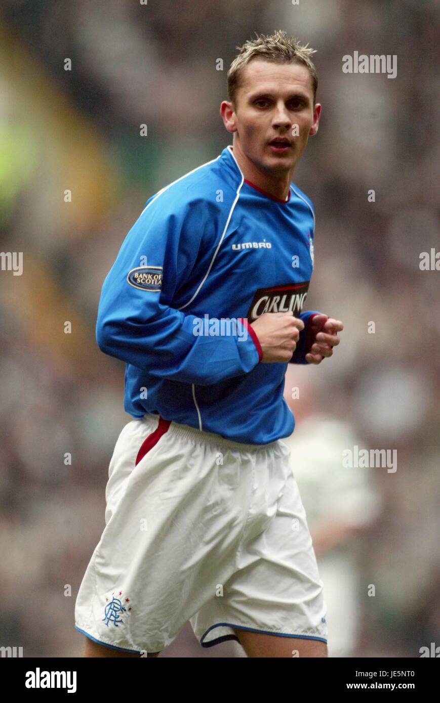 PETER LOVENKRANDS GLASGOW RANGERS FC CELTIC PARK GLASGOW SCOTLAND 19 ...
